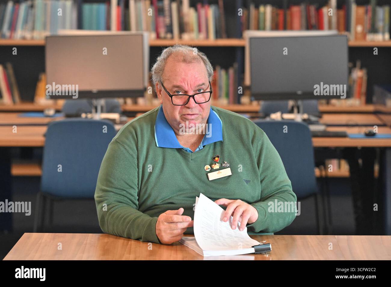 HOLD FOR STORY BY TESS…………Indigenous Liaison Officer Michael Bell poses ...