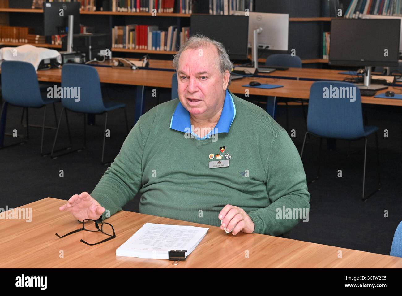 HOLD FOR STORY BY TESS…………Indigenous Liaison Officer Michael Bell poses ...