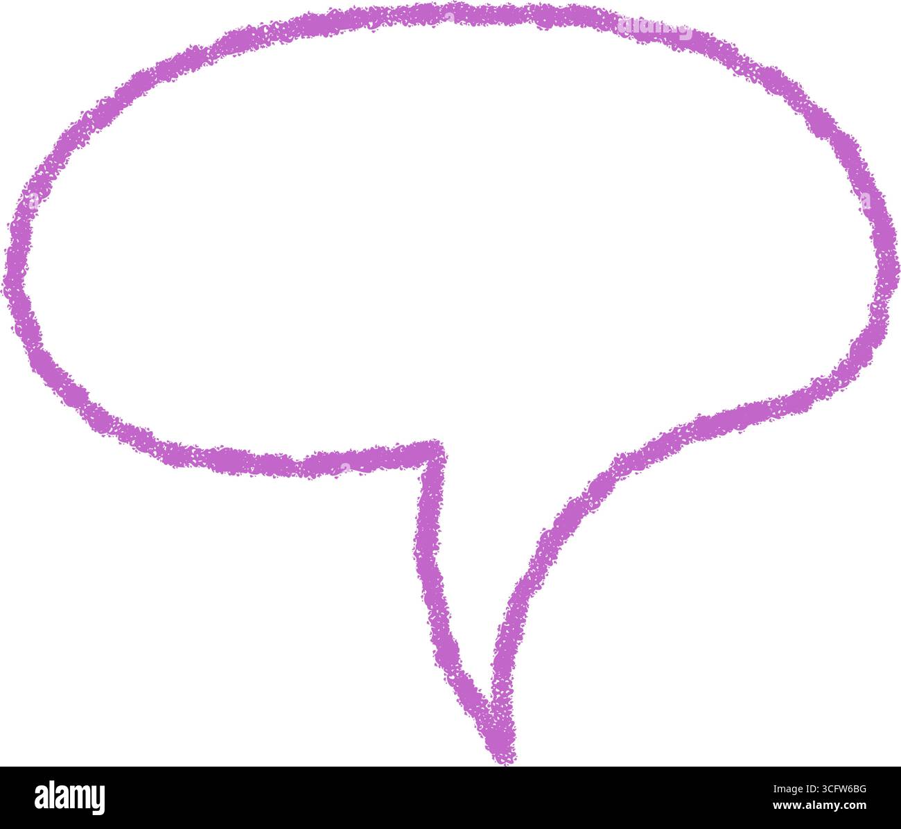 Purple message icon in Stock Vector Images - Alamy