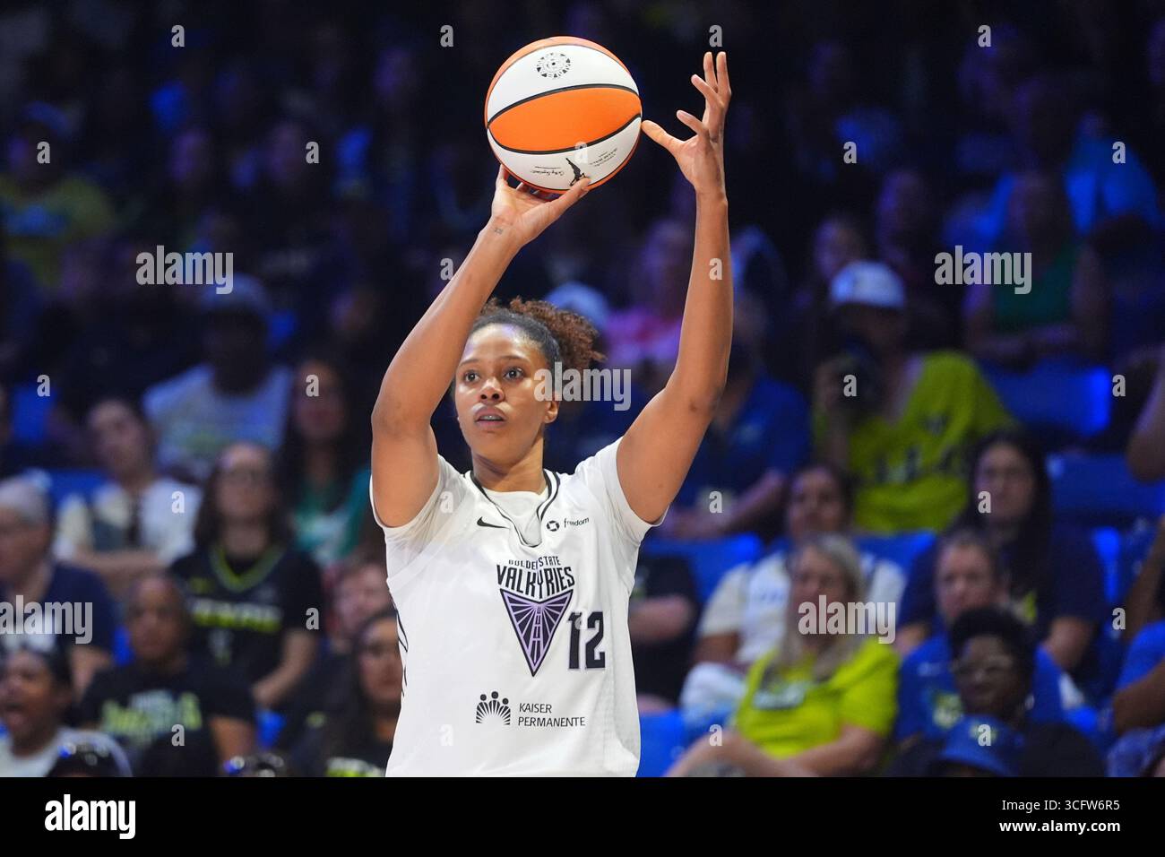 Golden State Valkyries center Iliana Rupert during the first half of a ...