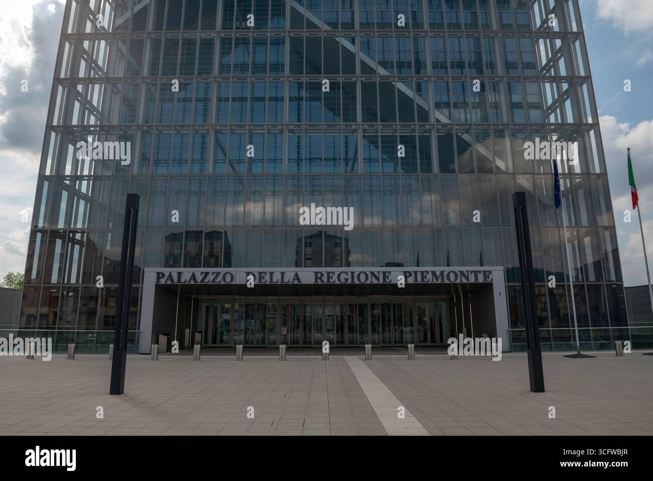 Piedmont Region Headquarters Skyscraper: a modern architecture rising in the heart of Turin, a ...