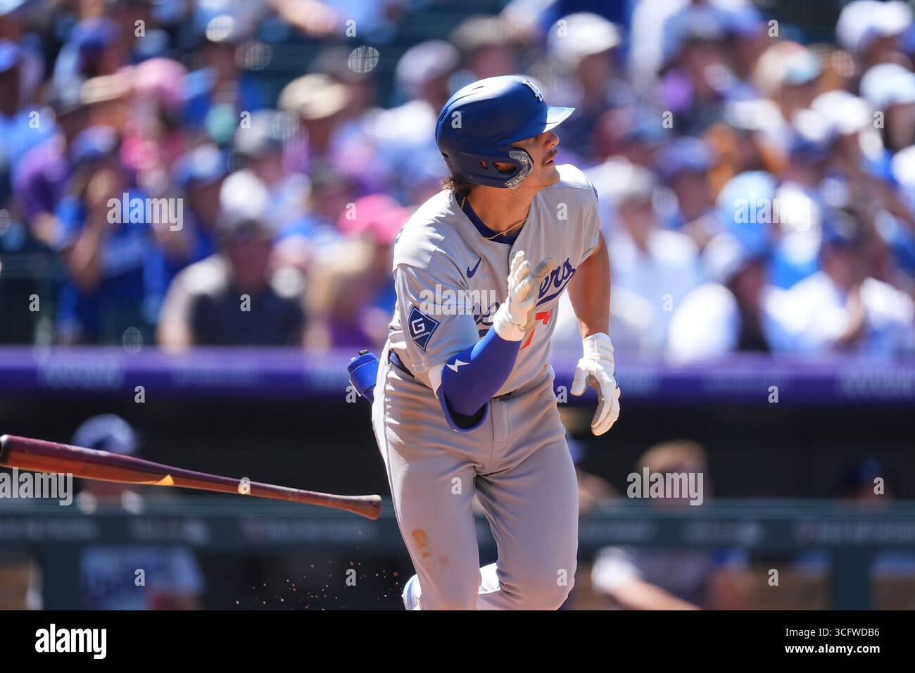 Los Angeles Dodgers third baseman Alex Freeland (76) in the fourth ...