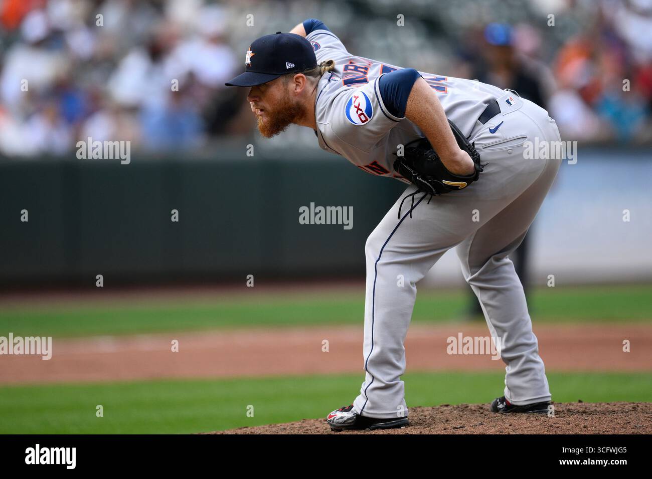 Houston Astros relief pitcher Craig Kimbrel (46) in action during a ...