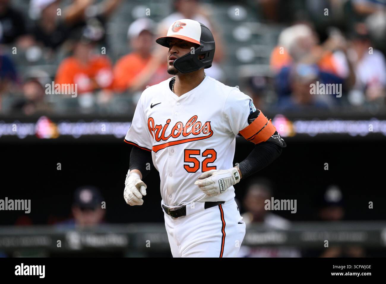 Baltimore Orioles' Luis Vazquez in action during a baseball game ...