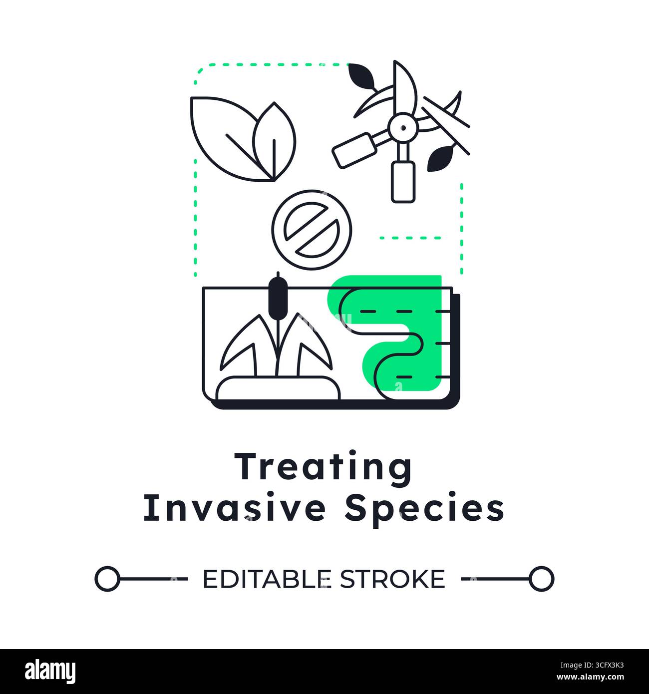 Non native invasive species Stock Vector Images - Alamy