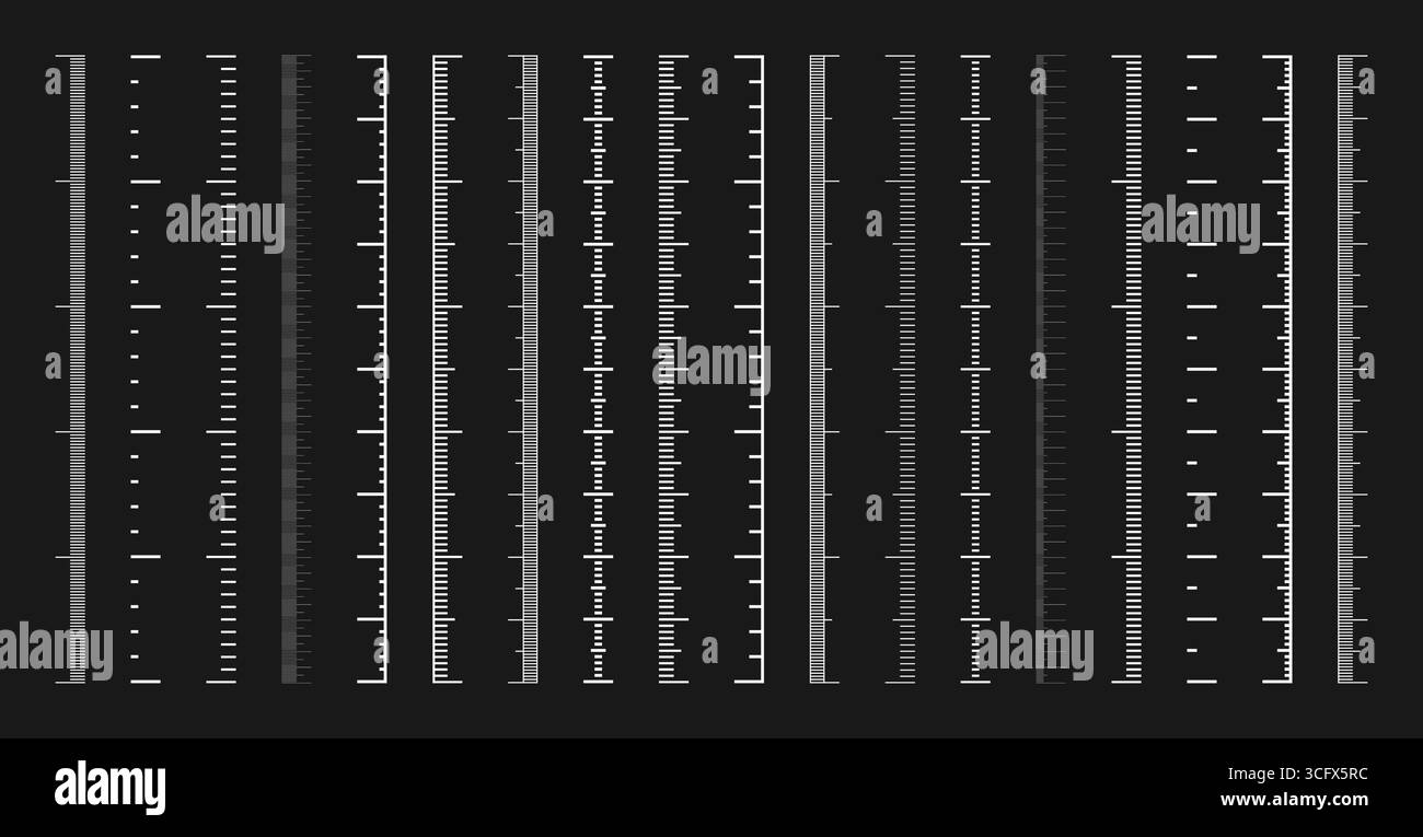 Horizontal measure distance scales hi-res stock photography and images ...