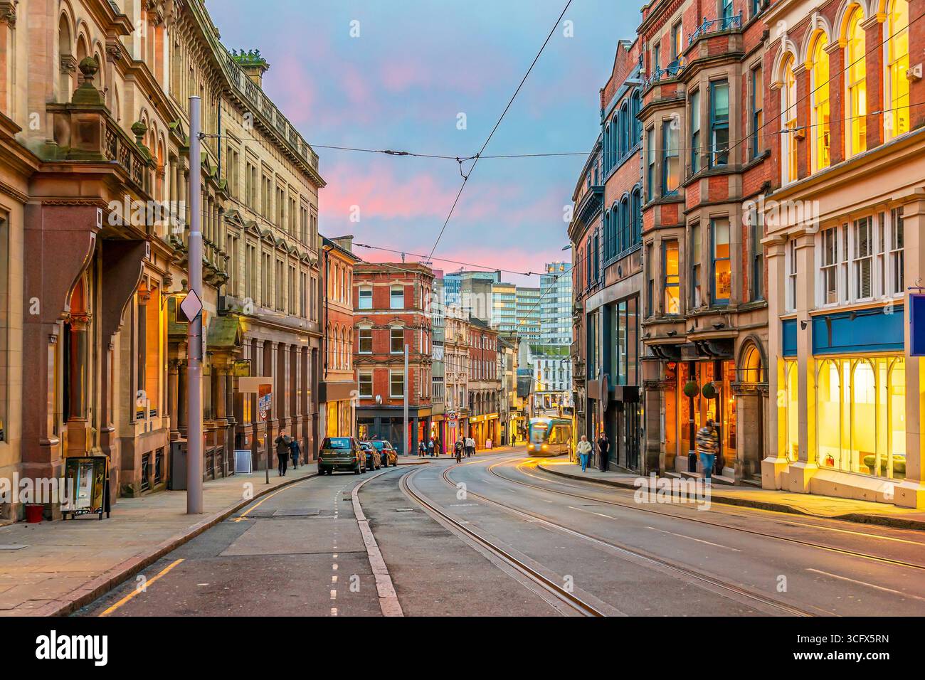 Nottingham city centre hi-res stock photography and images - Alamy