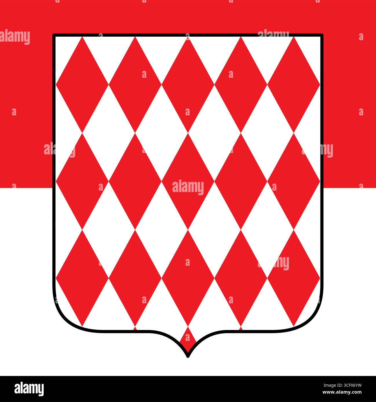 Coat arms on castle Stock Vector Images - Alamy