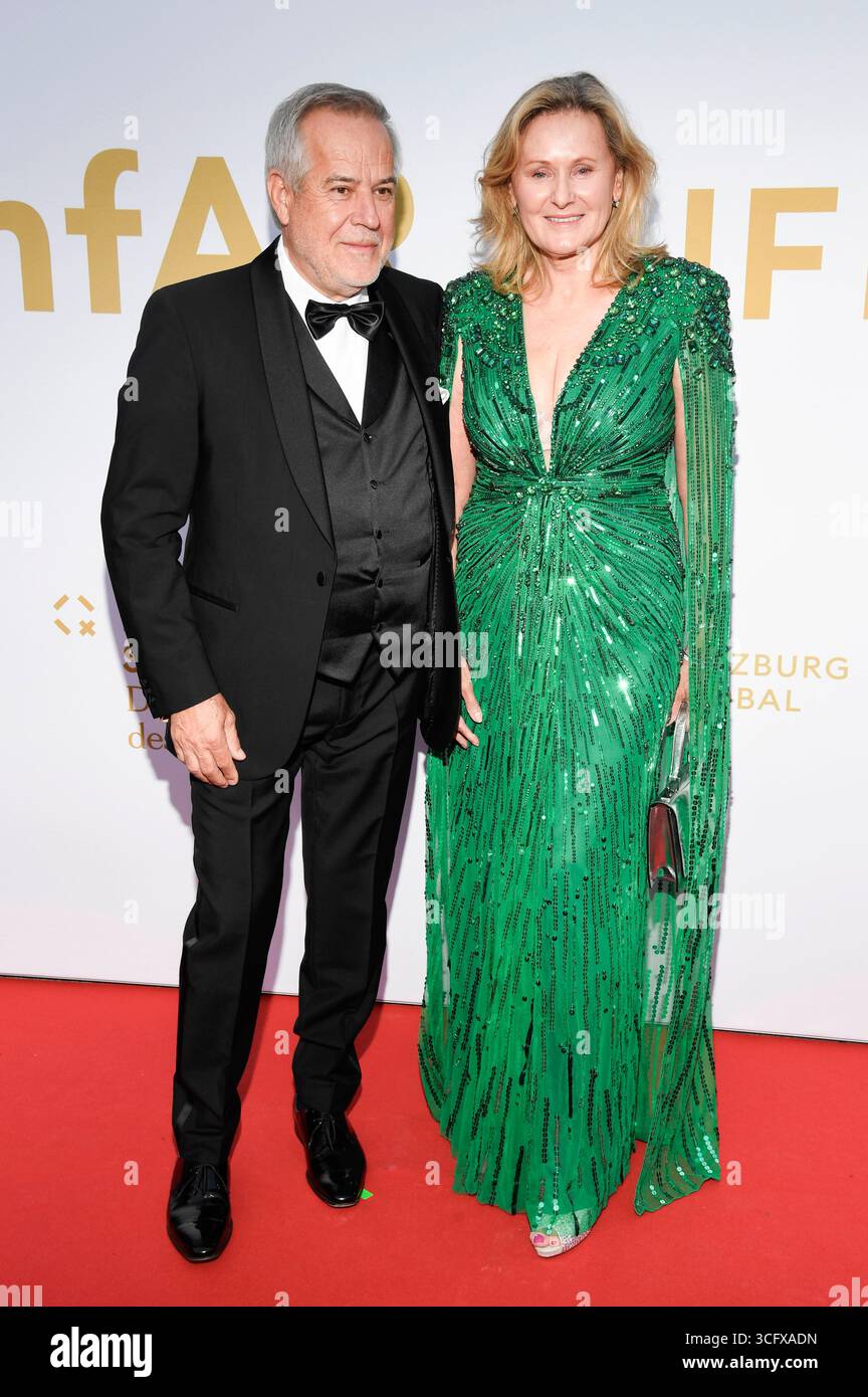 Siegfried Wolf und Andrea Wolf bei der amfAR Gala 2025 anlässlich der ...