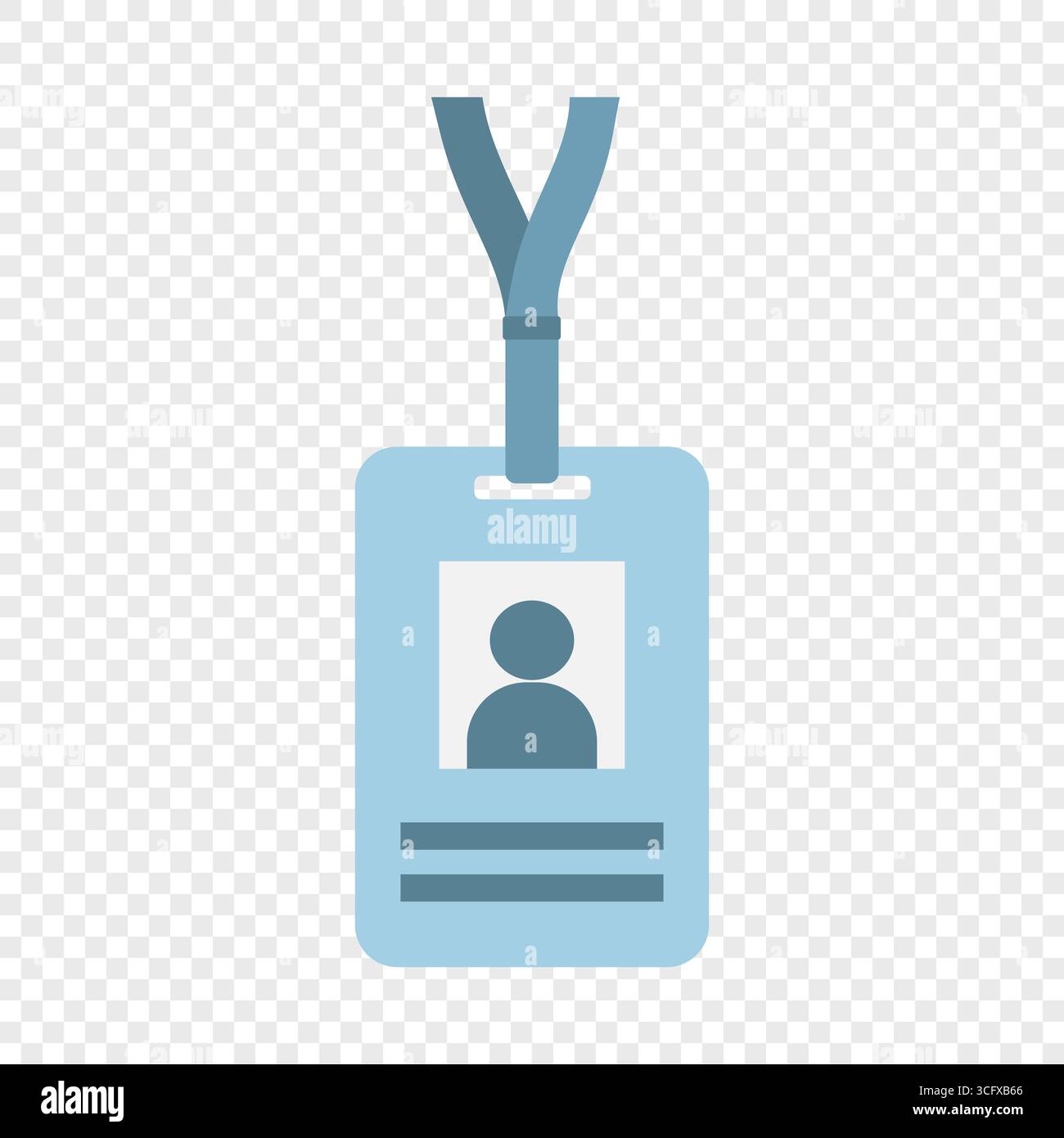 Name badge vector illustration. ID badge icon Stock Vector Image & Art ...