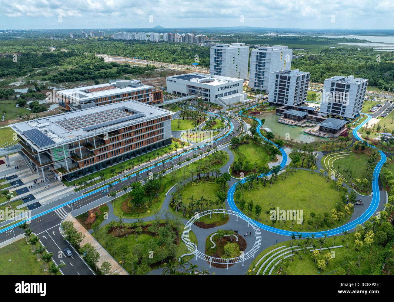 The permanent campus of the first overseas university independent ...