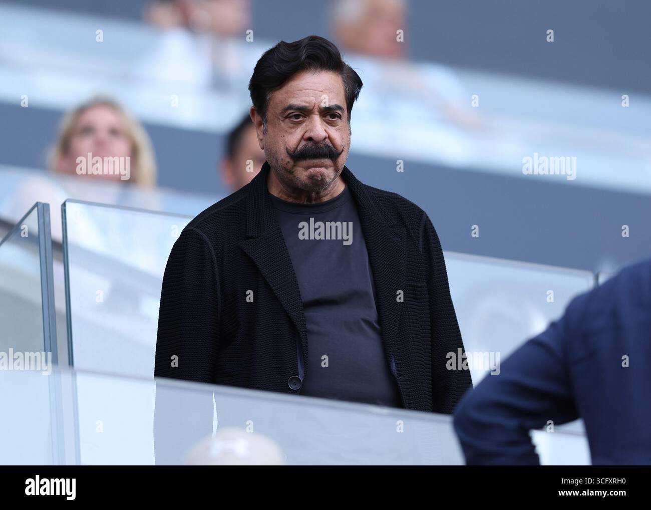 London, England, 24th August 2025. Fulham owner Shahid Khan during the ...