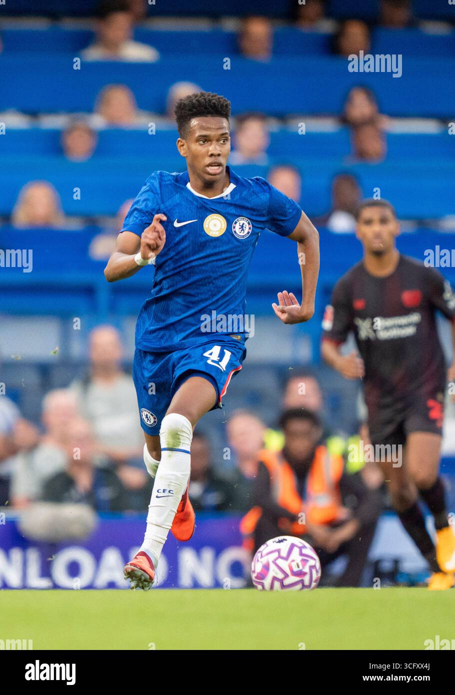 Estevao (FC Chelsea London, #41) 08.08.2025, Chelsea FC - Bayer ...