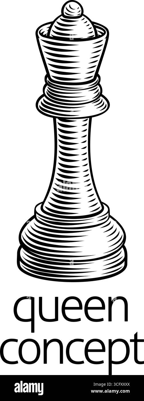 White icons chess pieces Cut Out Stock Images & Pictures - Alamy