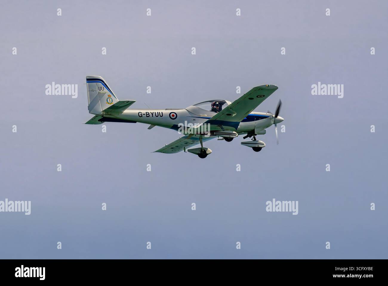An RAF Trainer, Grob G-115E Tutor T1,G-BYUU, at Airborne 2025 ...