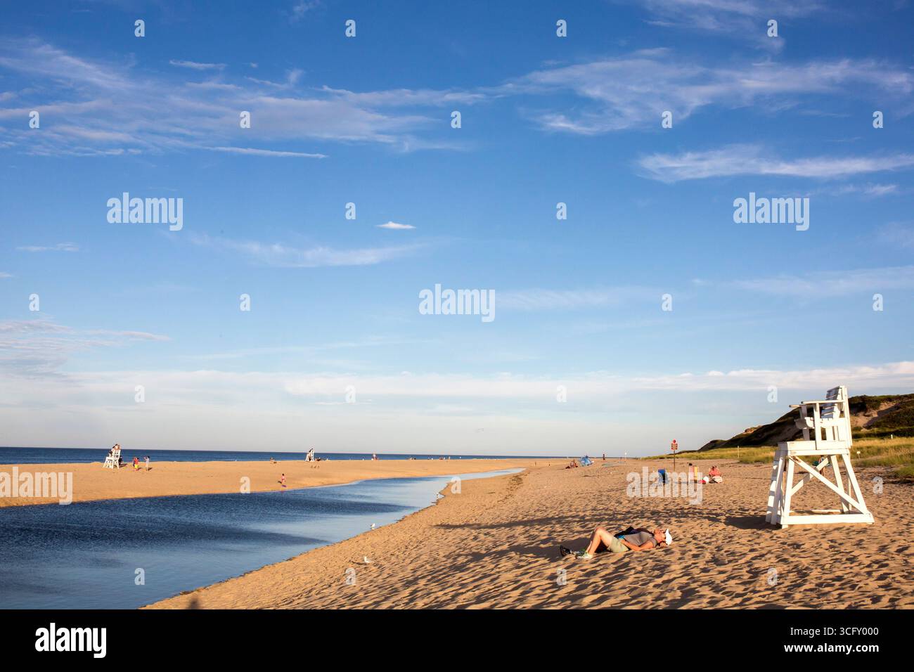 Head of the Meadow Beach on Cape Cod Stock Photo - Alamy