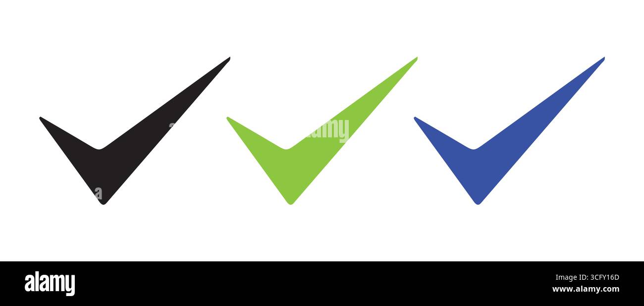 Check symbol in shield Cut Out Stock Images & Pictures - Alamy