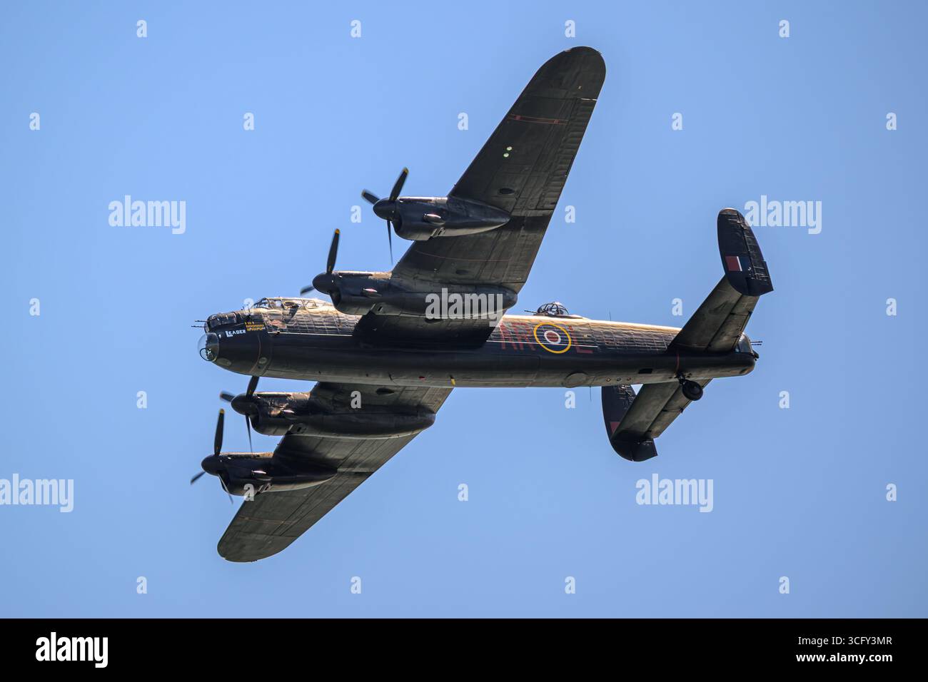 Avro Lancaster B1 WW2 heavy bomber, PA474, of the Battle of Britain ...