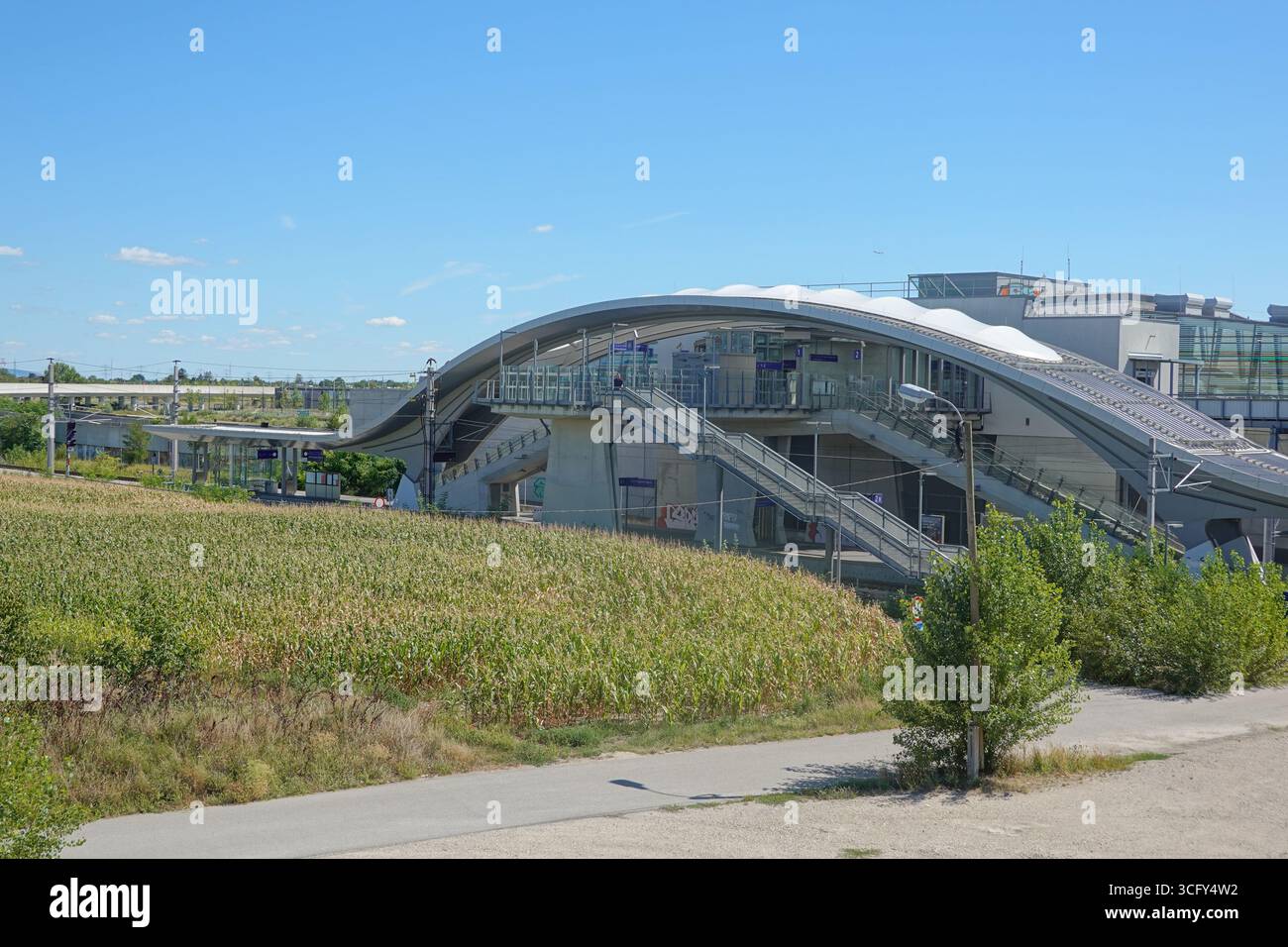 Wien, Stadtentwicklungsgebiet Seestadt, ÖBB Aspern Nord // Vienna ...