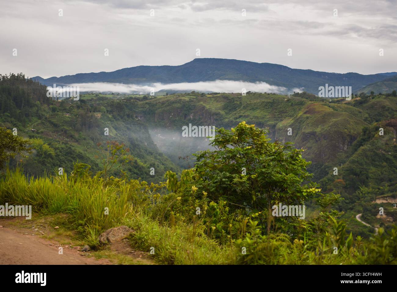 Landscape surrounding the Strait of Magdalena, near San Agustín, is the ...
