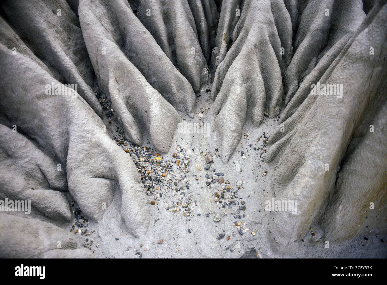 Valley of the Ghosts, Grey Desert, Tatacoa Desert, Colombia Stock Photo ...