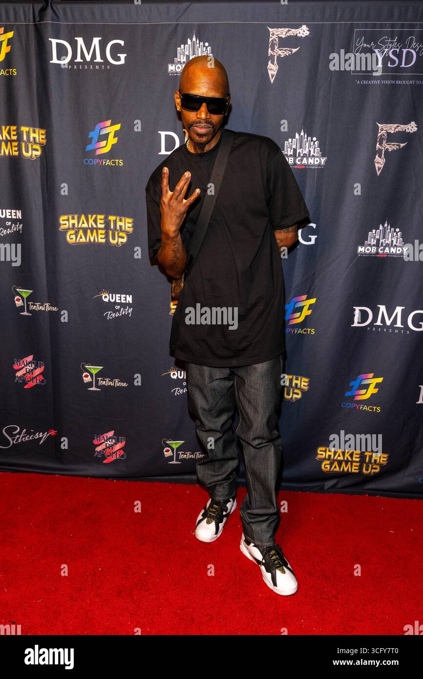 Musical Artist Tha Realest attends Reality Star Angela Deem Hosts Song ...