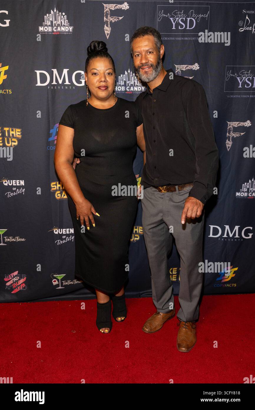 Your Styles Designed owner Marilynn Monroe and Cieje attends Reality ...