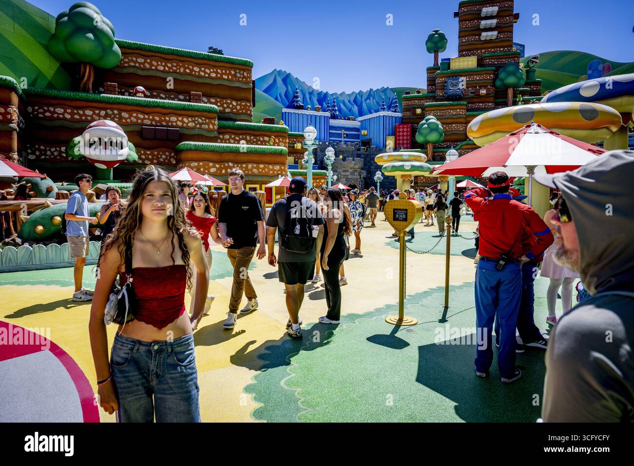 LOS ANGELES - Universal Studios Hollywood is both a film studio and ...