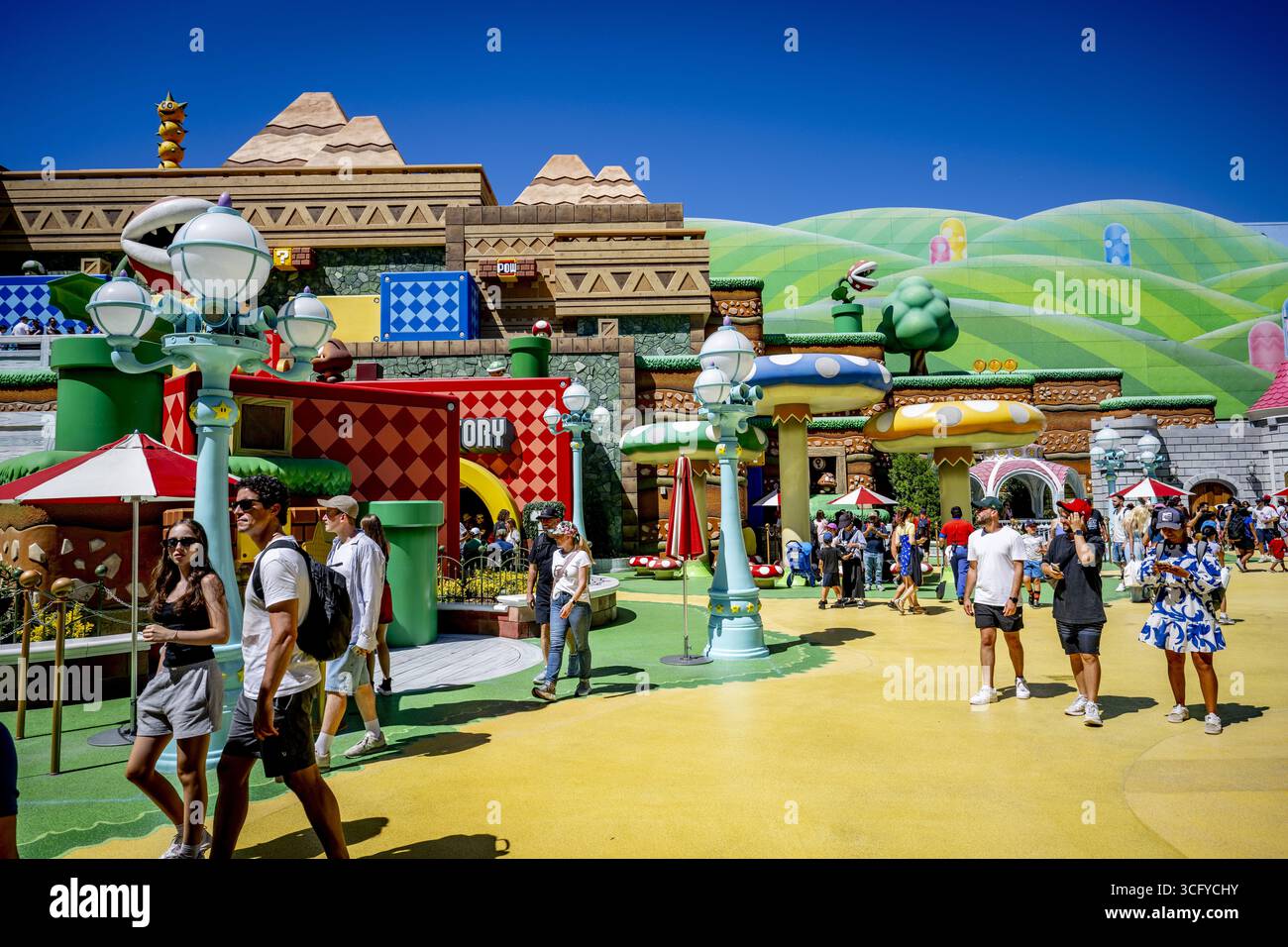 LOS ANGELES - Universal Studios Hollywood is both a film studio and ...