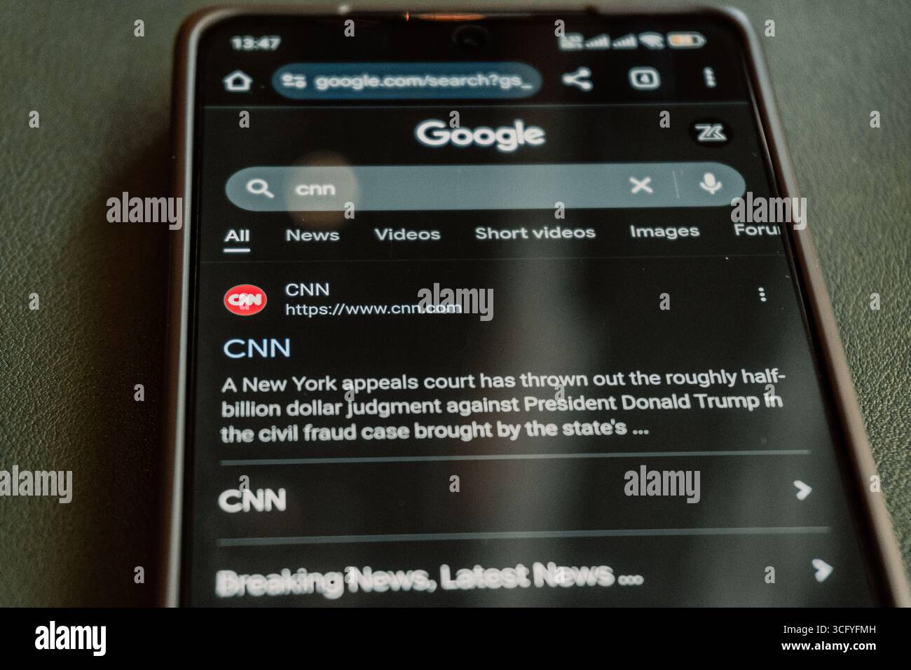 Cnn news brand hi-res stock photography and images - Alamy