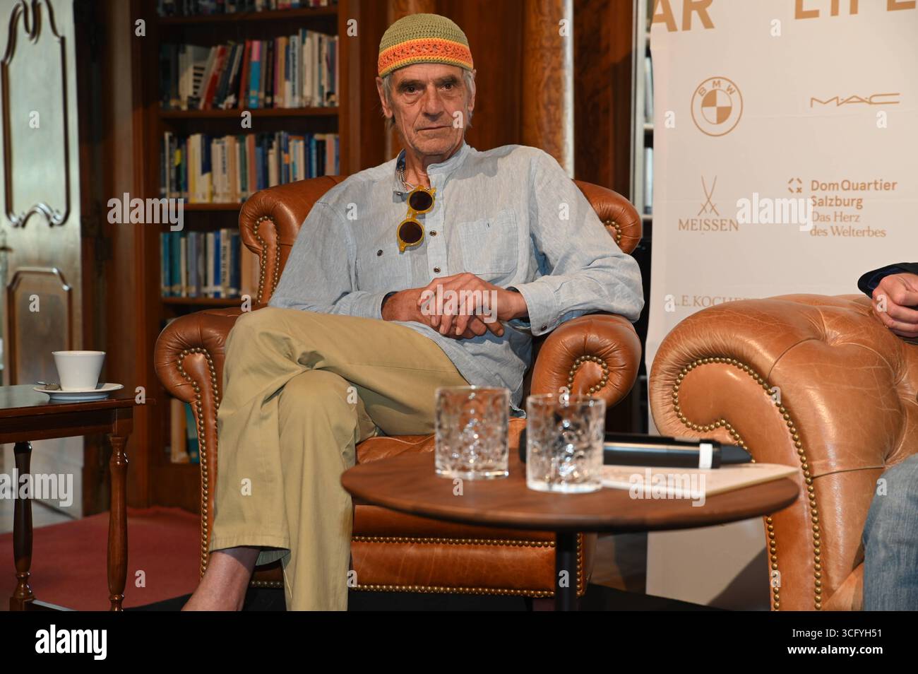 Jeremy Irons, amfAR Gala, Pressetermin, Schloß Leopoldskron, 2025 ...