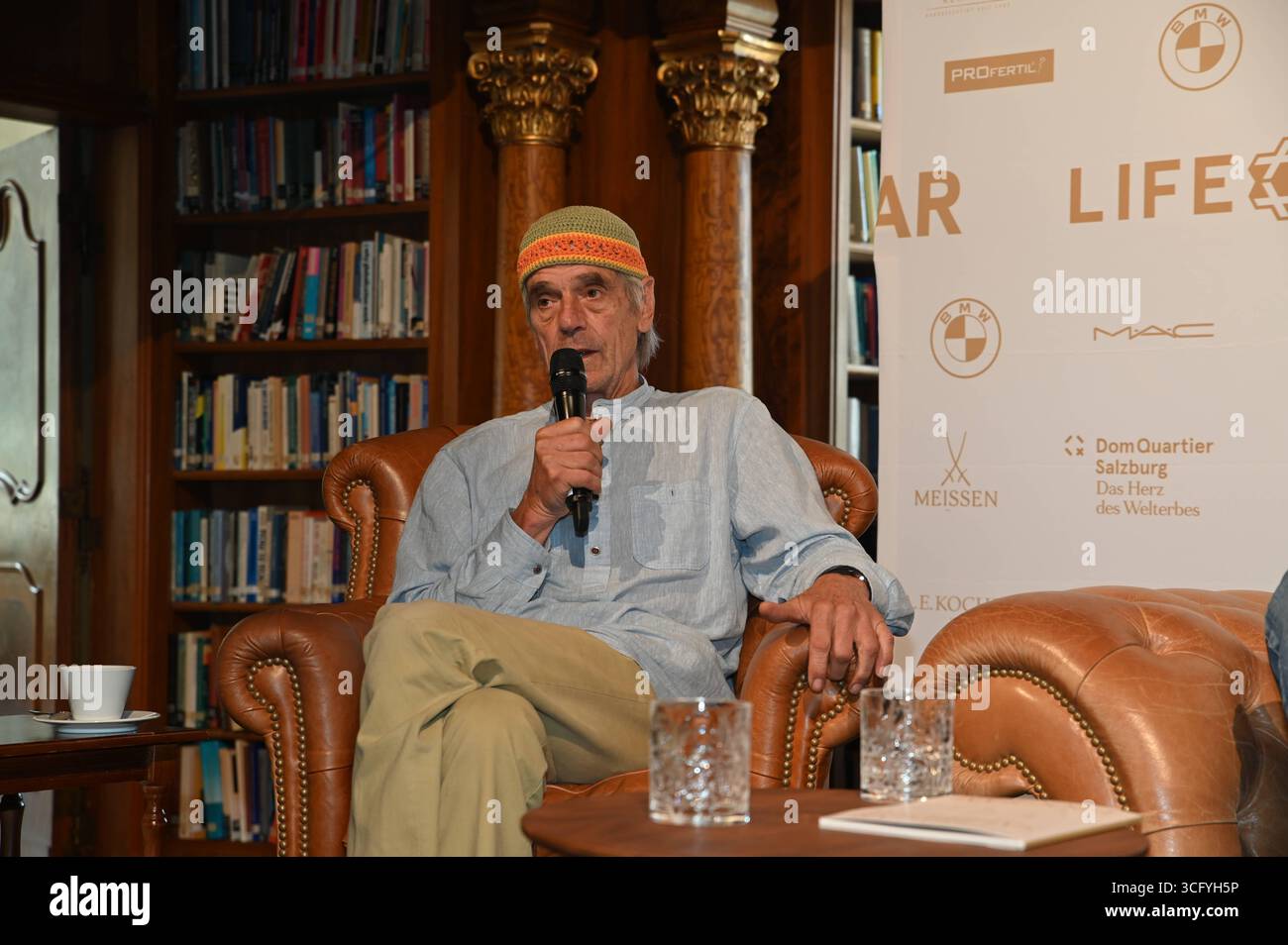 Jeremy Irons, amfAR Gala, Pressetermin, Schloß Leopoldskron, 2025 ...