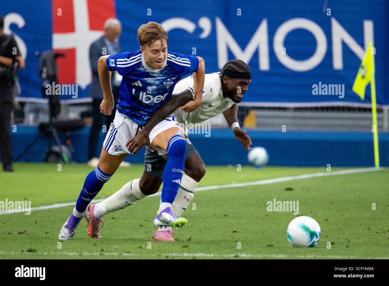 Rodriguez Caraballo Jesus como and nuno tavares lazio during serie A ...