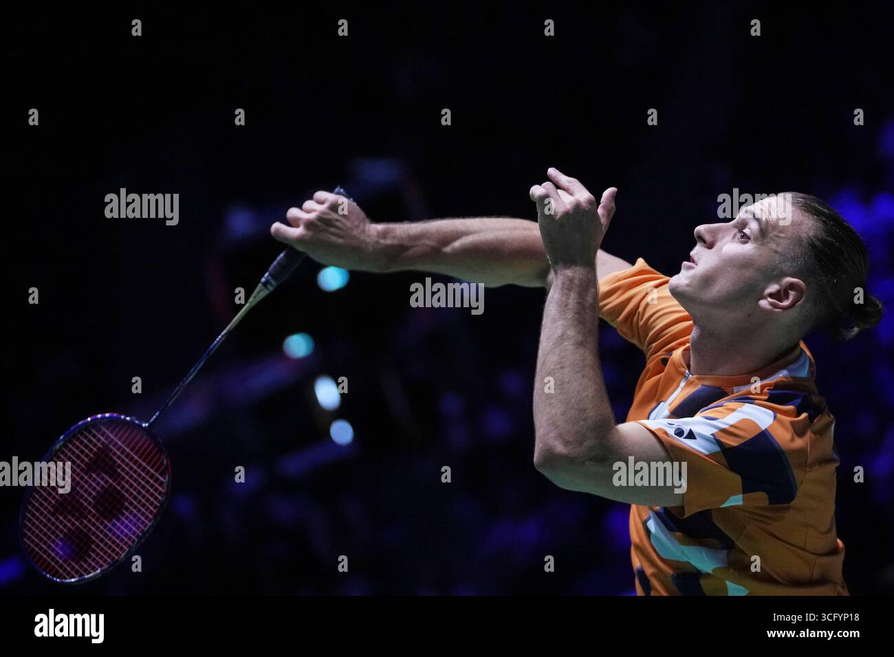France's Alex Lanier plays Thailand's Kantaphon Wangcharoen during the ...
