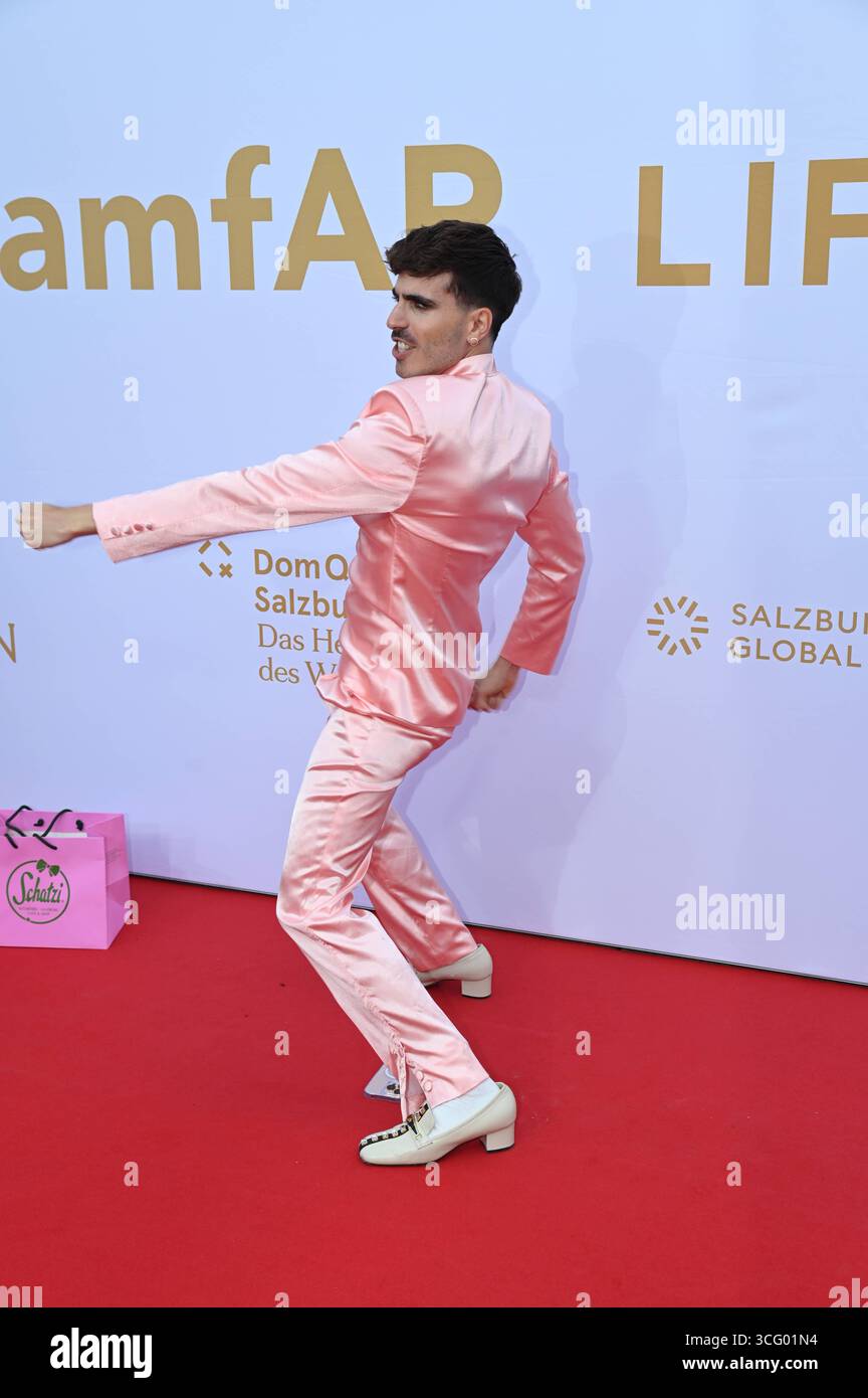 Maayan Licht, Sänger, amfAR Gala, Residenz, Domquartier, 2025, Salzburg, Manfred Siebinger ...