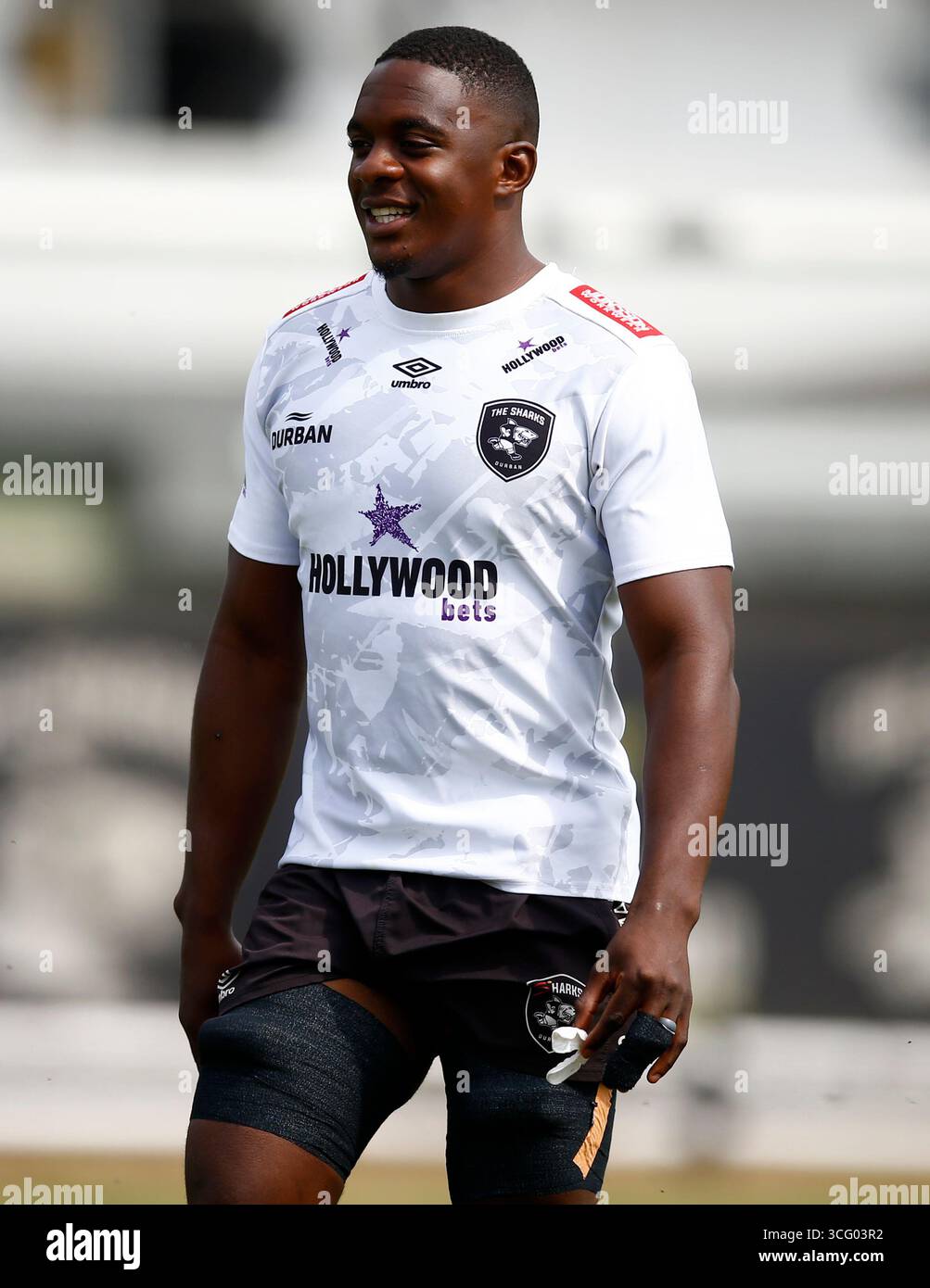 Emmanuel Tshituka of the Hollywoodbets Sharks during Hollywoodbets ...