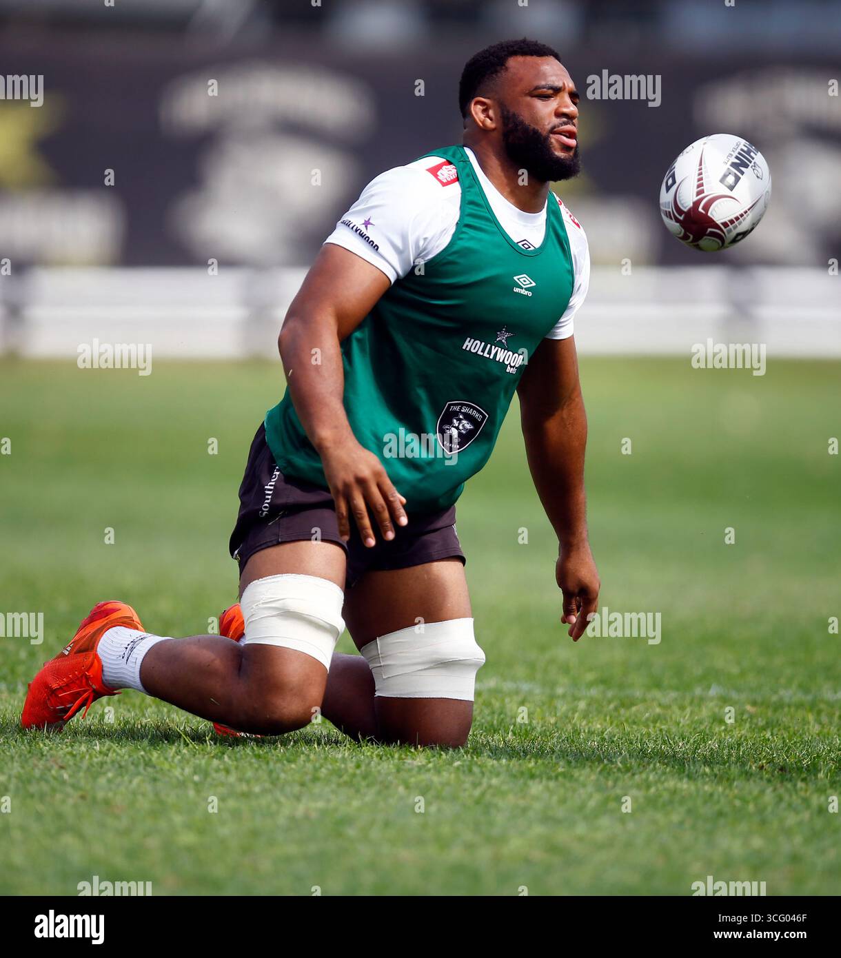 Vincent Tshituka of the Hollywoodbets Sharks during Hollywoodbets ...