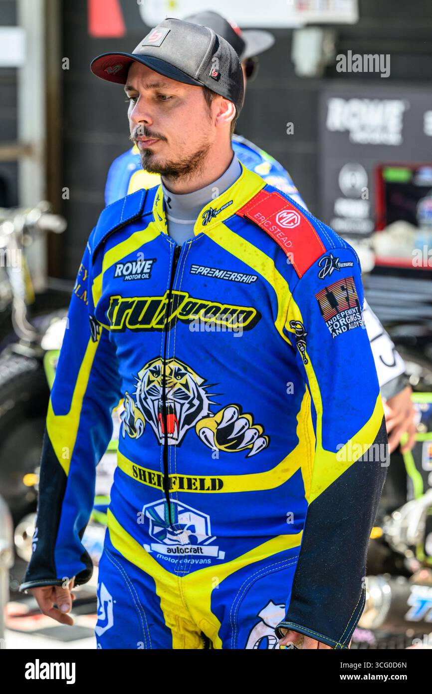 Nick Morris of Sheffield Tigers during the Rowe Motor Oil Premiership ...