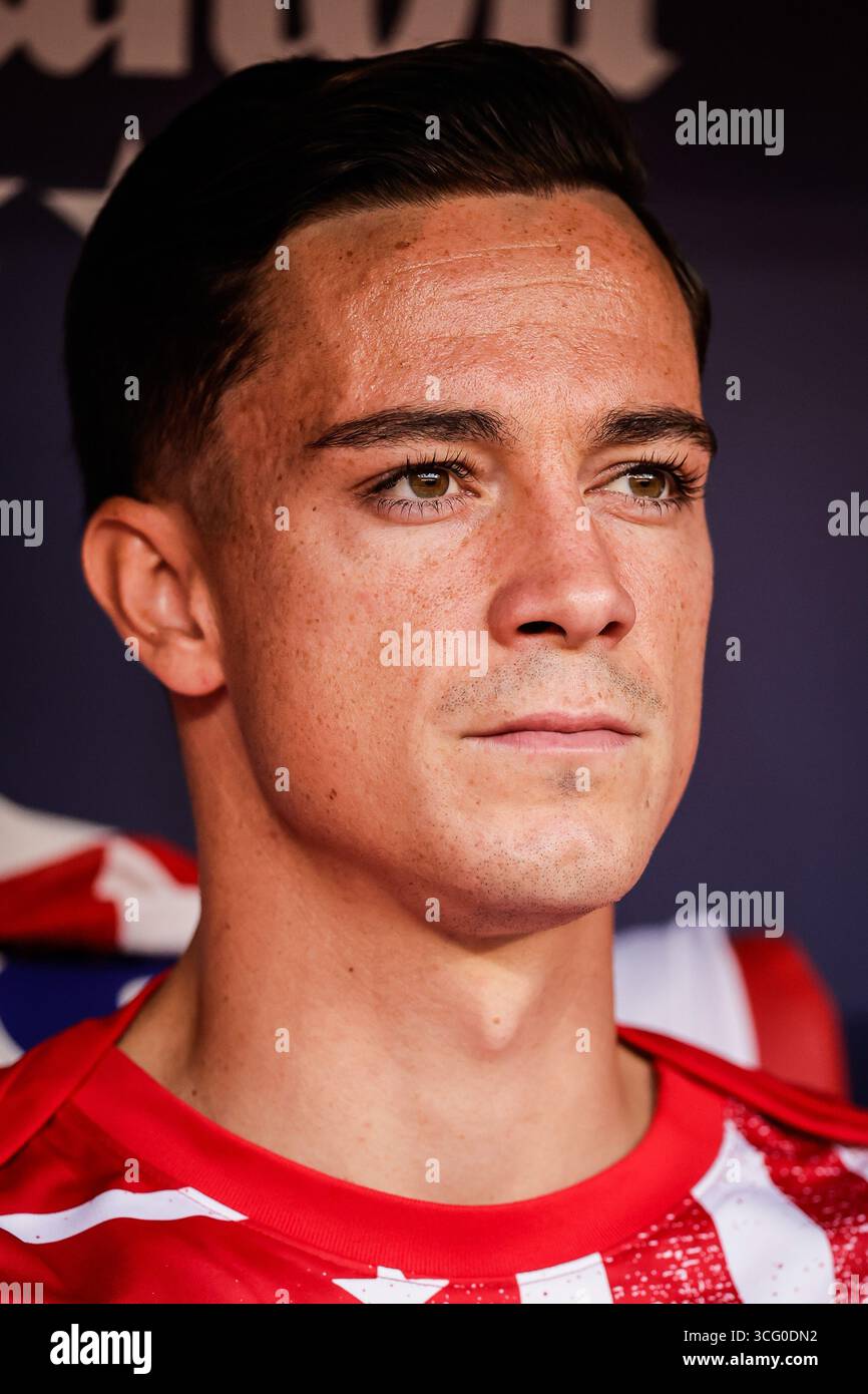 Giacomo RASPADORI of Atletico Madrid during the Spanish championship La ...