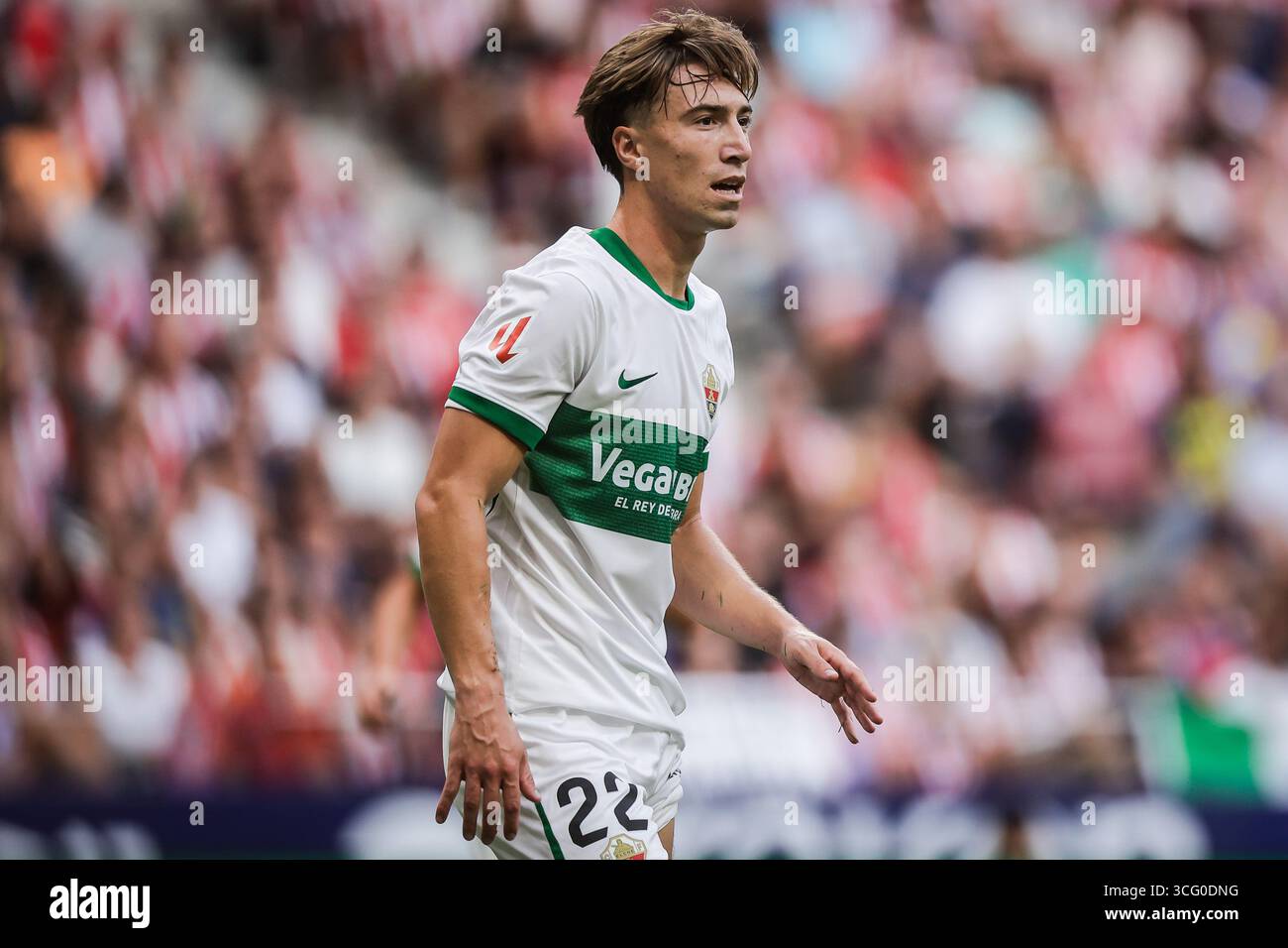 David AFFENGRUBER of Elche CF during the Spanish championship La Liga ...