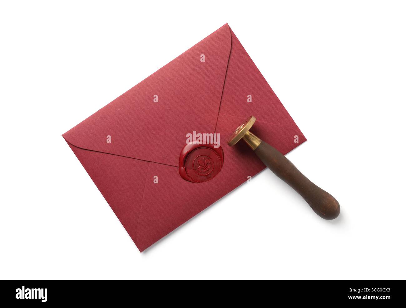 Secure mail flat white Cut Out Stock Images & Pictures - Alamy
