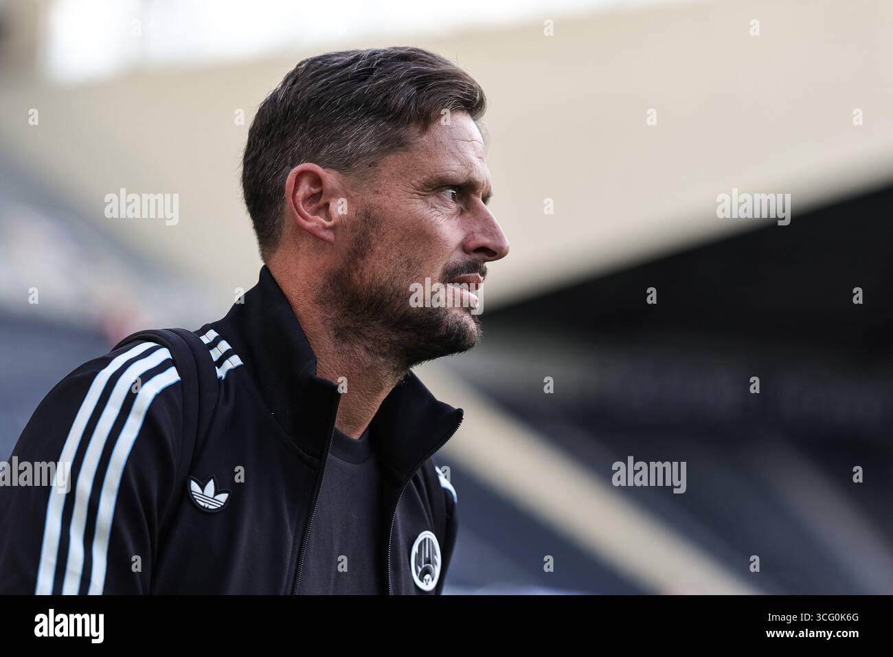 Jason Tindall assistant manager of Newcastle United arrives during the ...