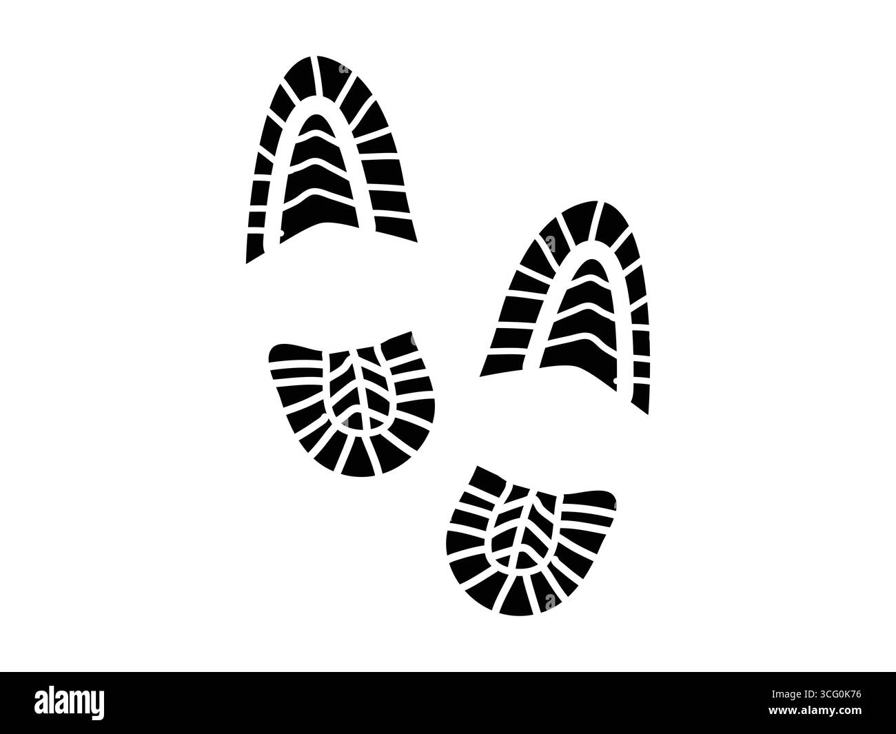 Hiking path trail in Stock Vector Images - Alamy