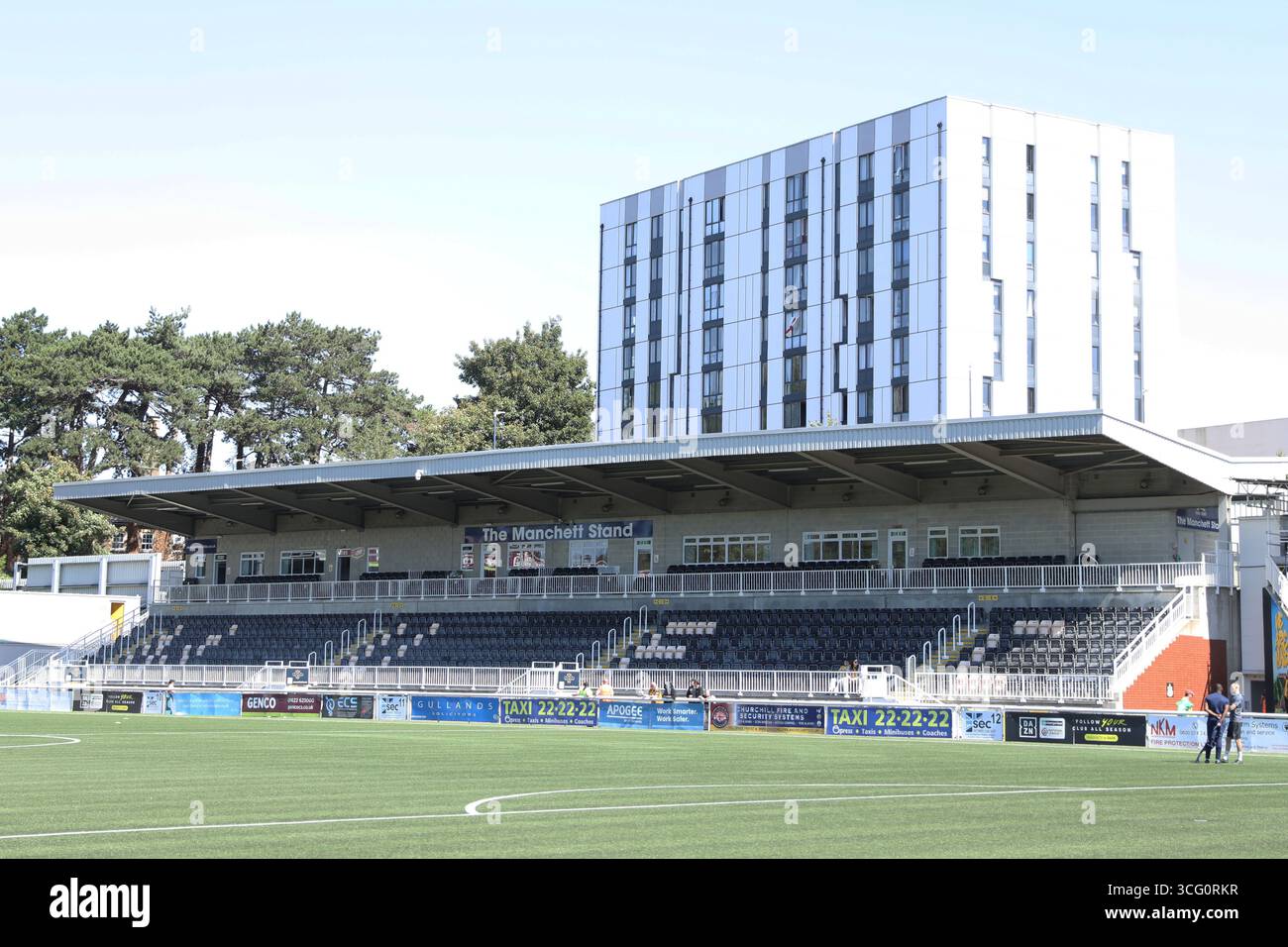 General ground view before the match between Maidstone United FC and ...