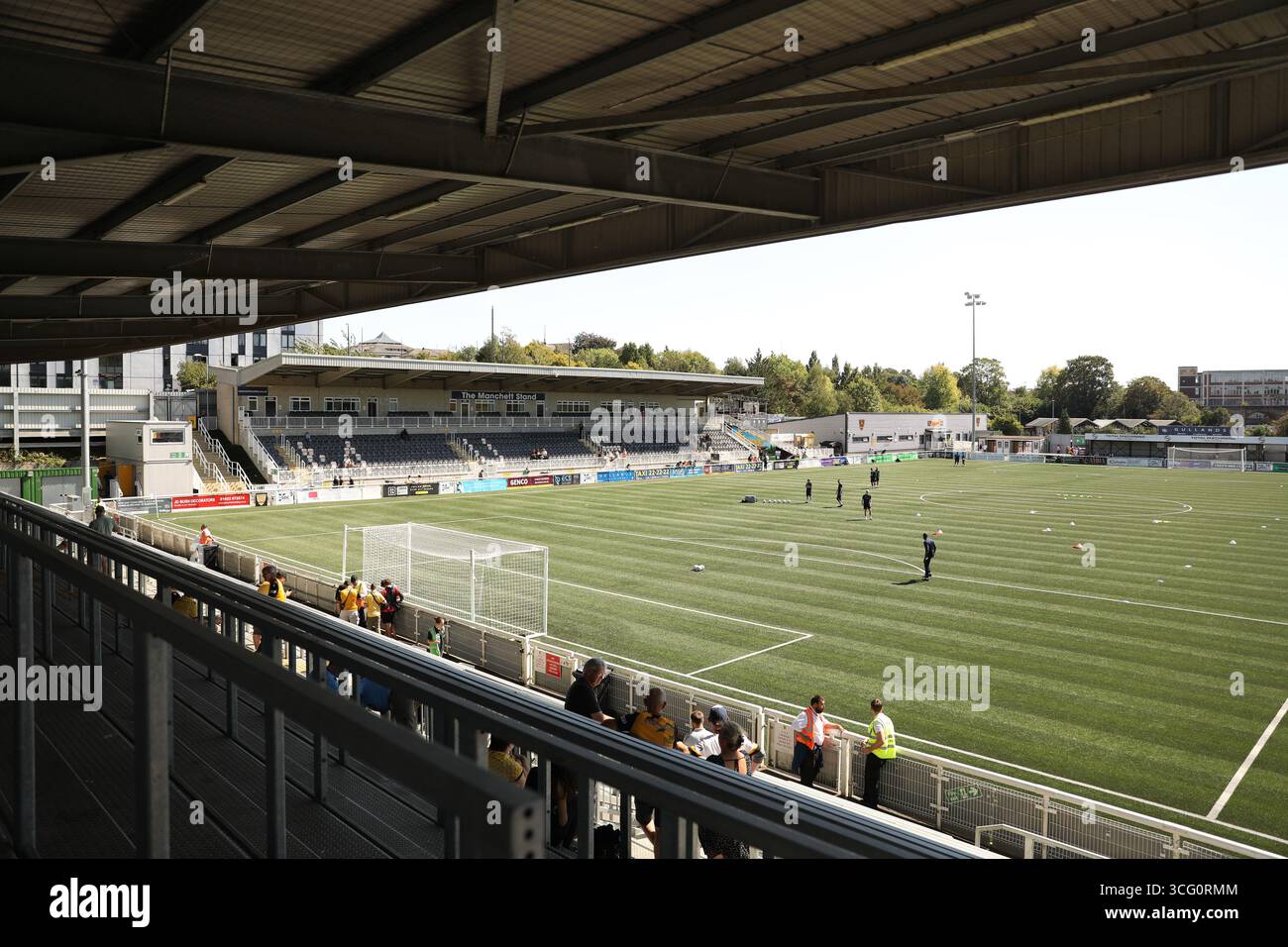General ground view before the match between Maidstone United FC and ...