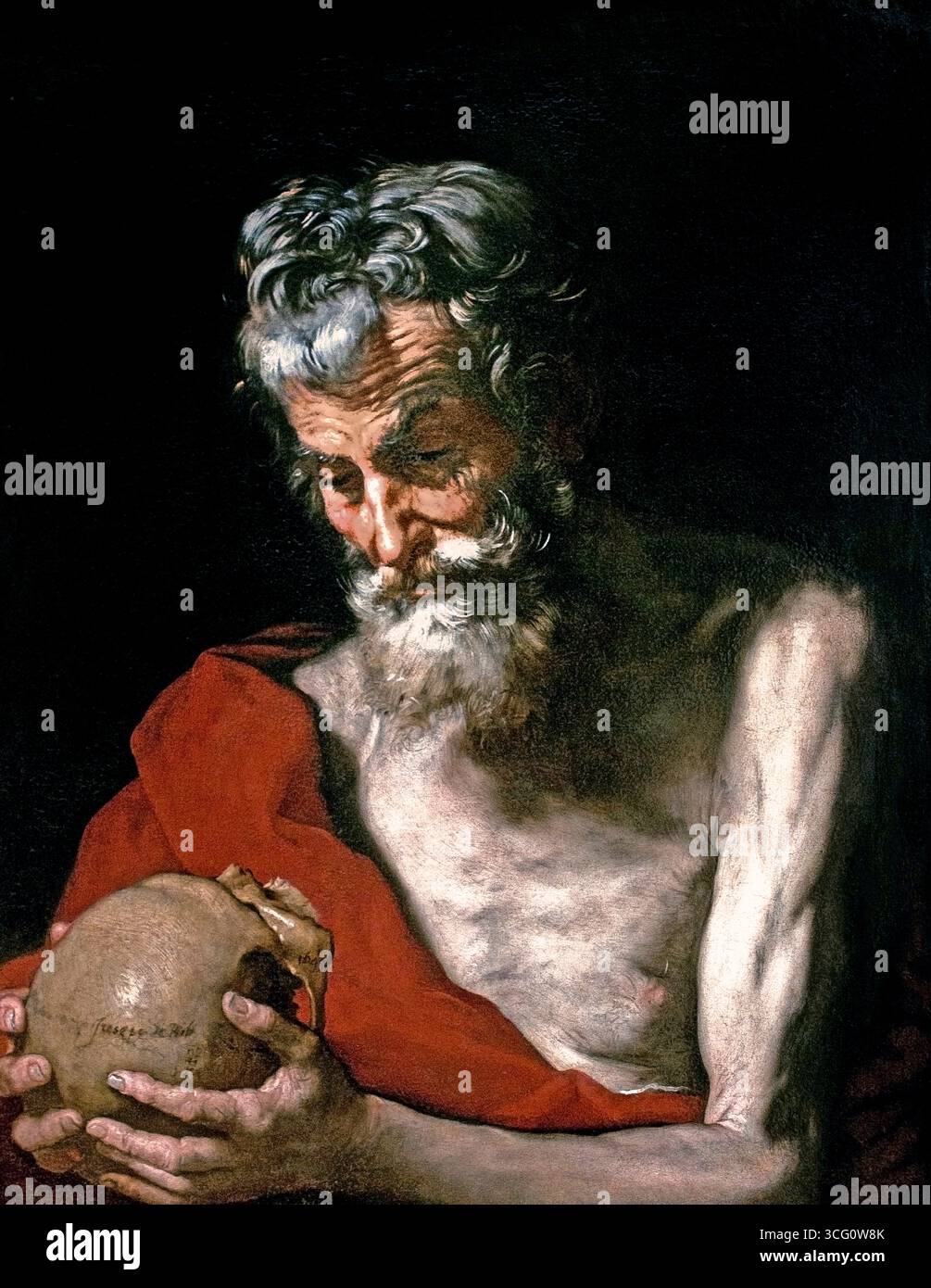 Saint Jerome 1643 by Jusepe de Ribera 1591-1652 Spain Spanish ( Jerome ...
