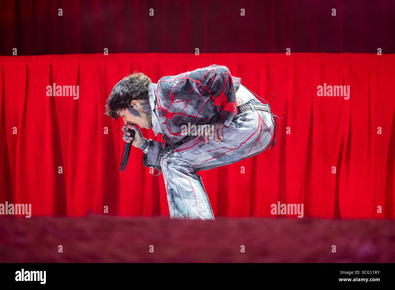 Leeds, England, 24th August, 2025. Bring Me The Horizon headlining the ...