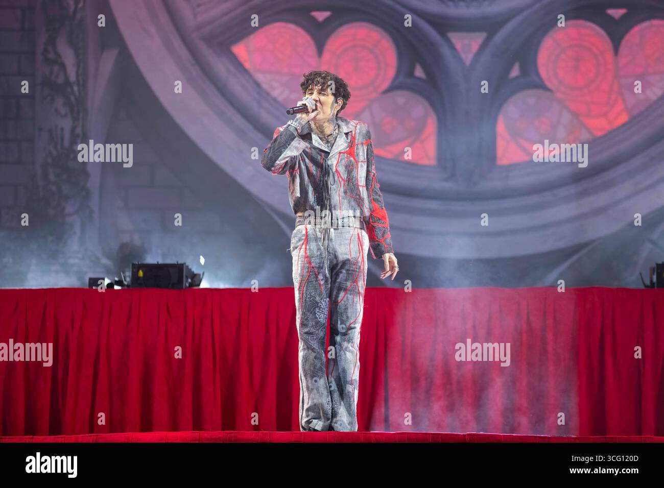 Leeds, England, 24th August, 2025. Bring Me The Horizon headlining the ...