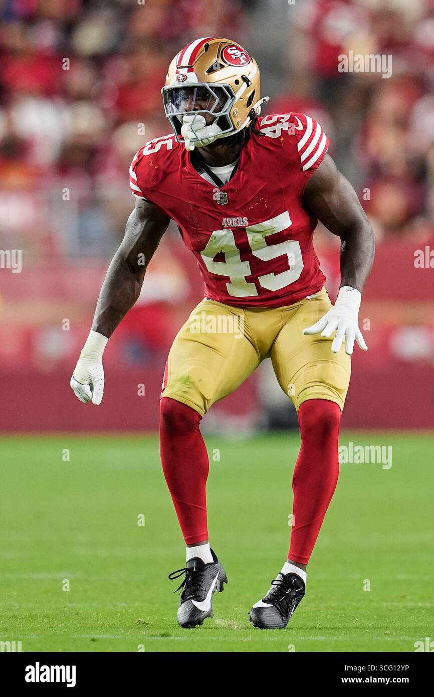 San Francisco 49ers linebacker Nick Martin against the Los Angeles ...