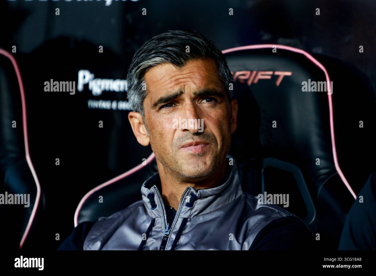Custódio Castro head coach of FC Alverca during the Liga Portugal ...